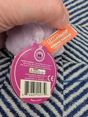 Toys | 3 For 15 Giant Microbes Kissing Disease Mini Plush Keychain ...